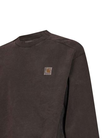 Carhartt Work in Progress Pigment-Dyed Crewneck Sweatshirt - Brown
