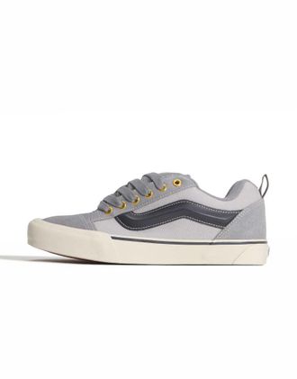 Vans Knu Skool Sneaker in Silber-Grau