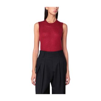 6397 T-Shirt Canotta - - Tops - Damen - Rot - L