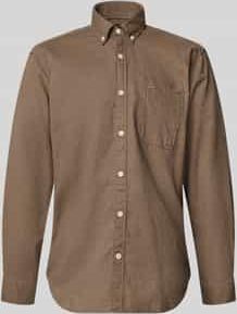Camel Active Regular Fit Freizeithemd mit Button-Down-Kragen