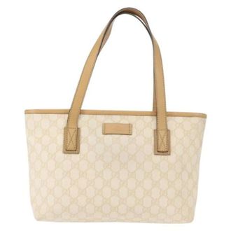 Gucci Sac cabas Pre-owned - Femme - Pre-owned - Beige - Taille: ONE Size
