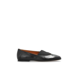 Jil Sander Ballerina-Schuhe aus Leder - - Shoes - Damen - Schwarzk - 37 EU