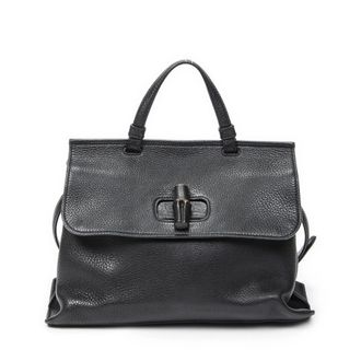 Gucci Crossbody Bags - Medium Bamboo Daily Top Handle - Gr. unisize - in Schwarz - f&uuml;r Damen
