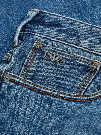 Emporio Armani Slim Denim Jeans - Blue