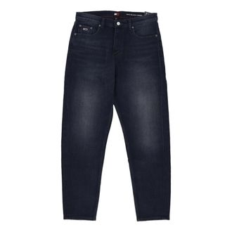 Tommy Hilfiger Lockerer Dunkler Denim Jeans - - Jeans - Herren - Schwarzk - W36