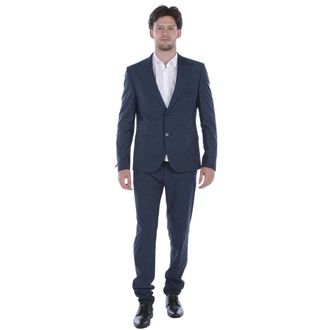 Daniele Alessandrini Homme, Costumes, Bleu, Taille: L Bologna Eco Faz70 AMF Suit