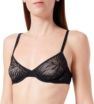 Calvin Klein Femme Soutien-Gorge Demi-Plongeant Unlined Stretch, Multicolore (Black), 70A