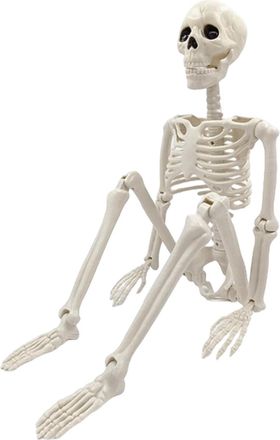 Generic Halloween-Skelett-Dekoration - Ganzk&ouml;rper-Skelett Mit Beweglichen Gelenken | Realistisches menschliches Knochenblatt f&uuml;r Spektrale Halloween-Dekoratio