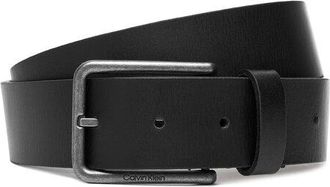 Calvin Klein Herrengürtel Warmth Buckle Smooth 35Mm LV04D7047G Schwarz