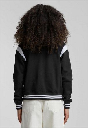 Urban Classics Outdoorjacke Ladies Inset College Sweat Jacket Collegejacke Damen