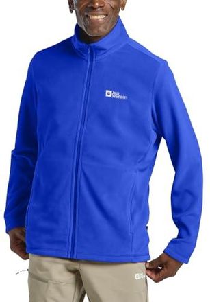 Jack Wolfskin Taunus Fz M Blouson de Polyester molletonné, Vibrant Blue, XXL Hommes