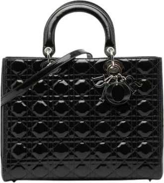 Dior Pre-owned Lady Dior - Femme - Pre-owned - Noir - Taille: ONE Size