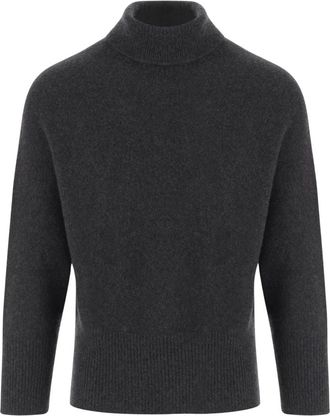 Giorgio Armani Femme, Pulls, Gris, Taille: 38 FR Pull &agrave; col roul&eacute; oversize