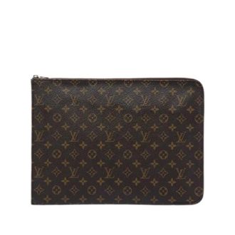 Louis Vuitton Pre-owned Poche Documents Portfolio - - Pre-owned - Damen - Braun - ONE SIZE