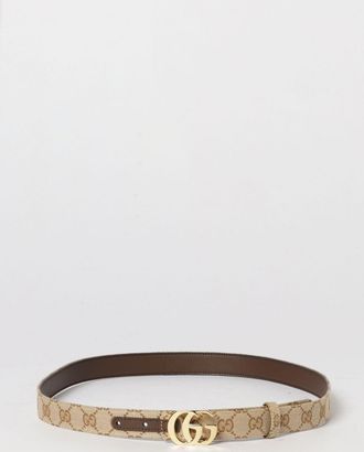 Gucci GG Marmont Lederg&uuml;rtel mit Doppel-G-Schnalle