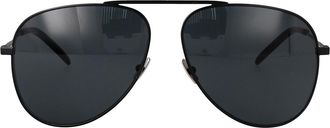Saint Laurent Lunettes De Soleil - Noir