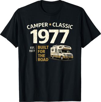 Generic Camper Classic 1977 Built for The Road T-Shirt