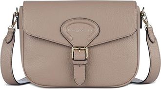 Bugatti Elina sac &agrave; bandouli&egrave;re M pour femme en similicuir, sac &agrave; main de taille moyenne pour femme - Vieux rose