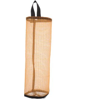 Artibetter 3 St&uuml;ck Teiliges Wandh&auml;ngender Kunststoffbeutelhalter Wiederverwendbarer M&uuml;llsackspender Strapazierf&auml;higer Nylon Organizer f&uuml;r K&uuml;che und Haushalt Gelb