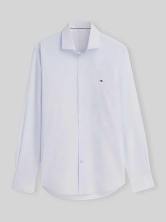 Tommy Hilfiger Slim Fit Businesshemd aus Baumwoll-Mix