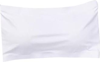 Generic Soutien-gorge tube sans couture en soie glac&eacute;e respirant anti-exposition pour femme, Blanc., taille unique