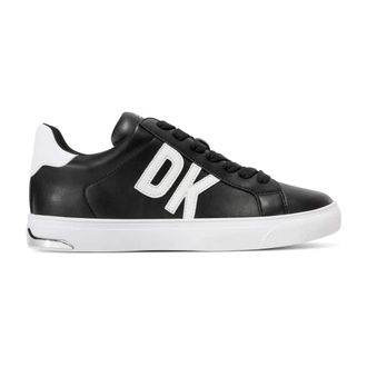 DKNY Dkny, Femme, Chaussures, Noir, Taille: 40 EU Abeni Logo Low-Top Baskets