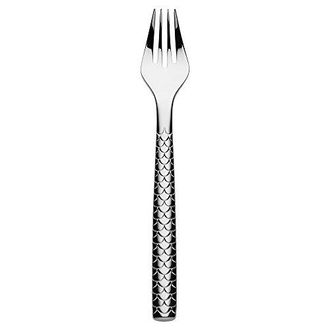 Alessi FM23/17 Colombina Fish Fischgabeln aus Edelstahl 18/10 hochglanzpoliert (6 St&uuml;ck), silber