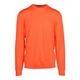 Drumohr Homme, Pulls, Orange, Taille: 2XL Maglioncino Girocollo
