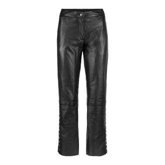 Envelope 1976 Snap Button Terry Pant II - - Trousers - Damen - Schwarzk - S