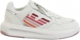 Emporio Armani Femme, Chaussures, Blanc, Taille: 39 EU X3X165 Xn703 T471 Baskets