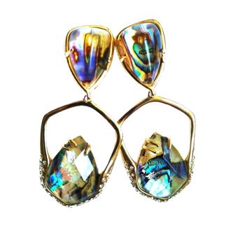 Alexis Bittar Alexis Bitter Miss Havisham Kinetic Gold Moonstone Earrings