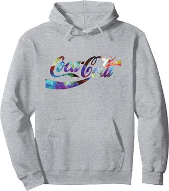 Coca Cola Ware Coca Cola Buntes Gradient Mist Logo Pullover Hoodie