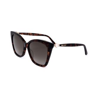 Jimmy Choo London RUA/G/S 086 HAVANA 56/18/145 Damen Sonnenbrillen