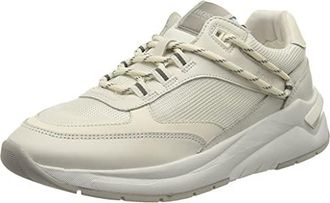 BOSS Femmes Skylar Runn Baskets inspirées des Chaussures de Course en matières mélangées