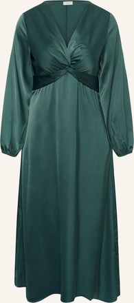 Kaffe Curve Kaffe Curve Maxikleid Kcjamie Aus Satin gruen