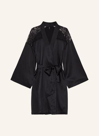Aubade Damen-Kimono Midnight Whisper Aus Seide schwarz