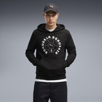 Puma Sweat &agrave; capuche Borussia M&ouml;nchengladbach ftblCulture Homme, Accessoires, Noir, XXL
