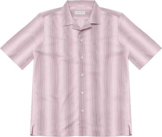 Dries Van Noten Homme, Chemises, Rose, Taille: L Short Sleeve Shirt