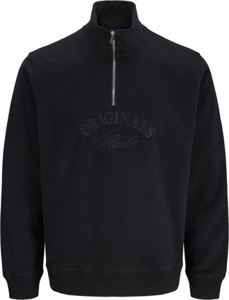 Jack & Jones Jorbleecker Branding Sweat High N Bf Pls - Plus Size