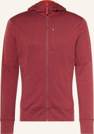 Icebreaker Midlayer-Jacke Merino 260 Quantum Iv rot