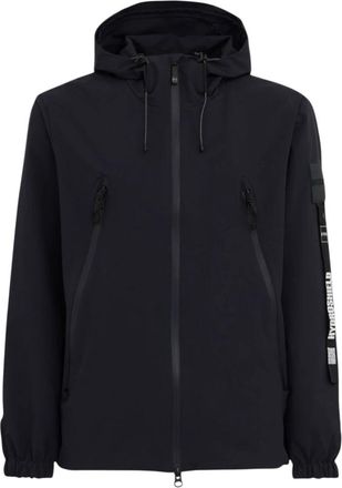 Outhere Homme, Sport, Bleu, Taille: L Veste &agrave; capuche avec &eacute;cusson logo