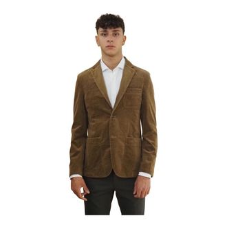 AT.P. CO Braune Samtjacke - - Jackets - Herren - Braun - 3XL