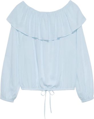 Alchemist Femme, Blouses et Chemises, Bleu, Taille: 36 FR Top Pomme
