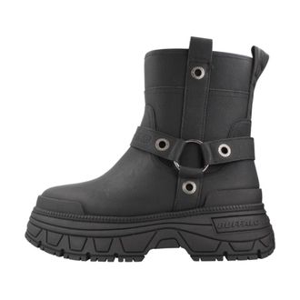 Buffalo Femme, Chaussures, Noir, Taille: 37 EU Fusion Biker MID