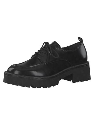 Tamaris Damen Oxford, Schwarz, 36 EU