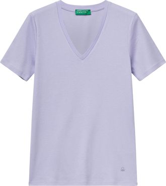 Benetton T-Shirt, violett, XX-Small