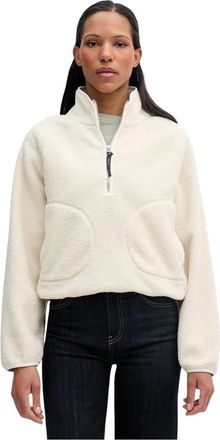 Marc O'Polo Femme, Sweatshirts et sweats &agrave; capuche, Blanc, Taille: 38 FR SweaT-shirt Teddy Coupe Ample