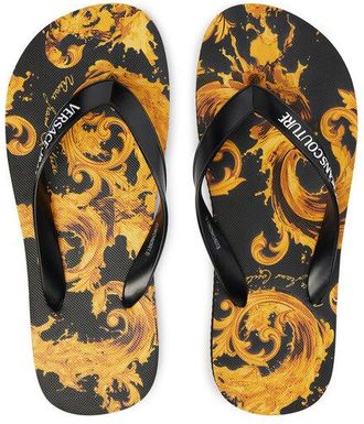 Versace Jeans Couture Zehentrenner 80VA3SQ7 ZSS80 Schwarz
