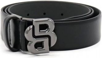 HUGO BOSS Homme, Accessoires, Noir, Taille: 90 CM Italian Leather Belt
