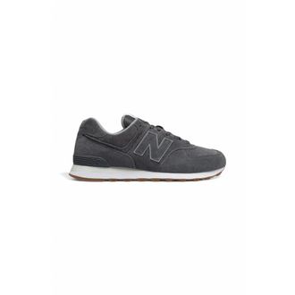 New Balance Wildleder Schn&uuml;rung Gummisohle Sneakers - - Shoes - Herren - Grau - 42 EU